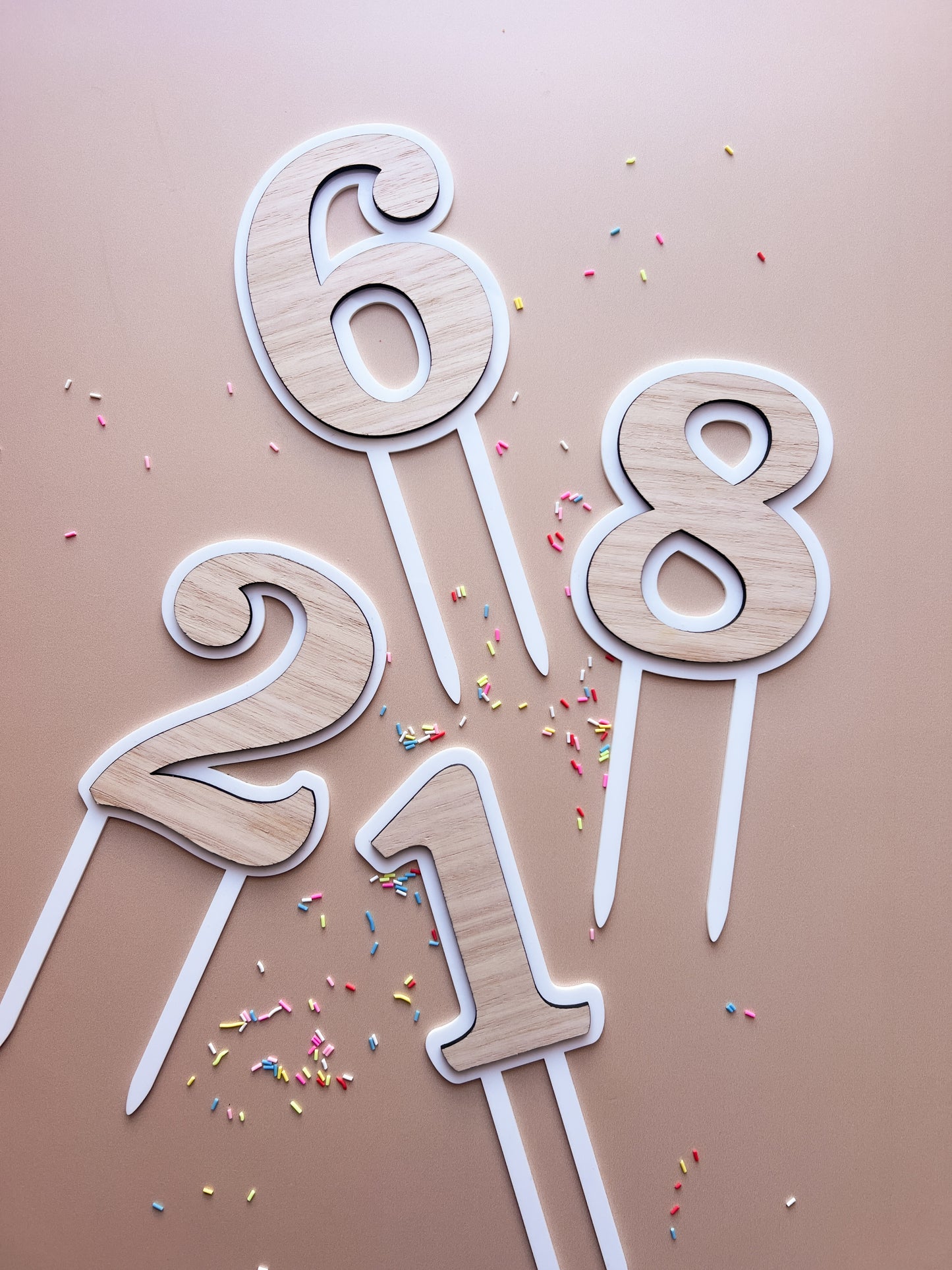 Cake Toppers - Single Numbers – Little Rabbit Lane